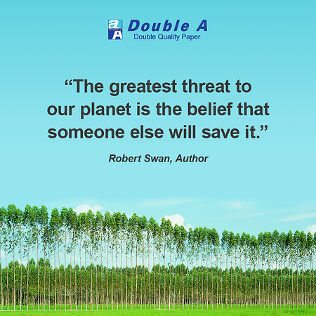 8 Quotes About Sustainability that Inspire Us to Grow - Double A Paper ...